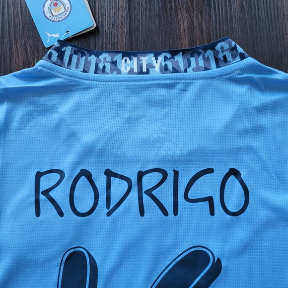 Puma | Shirts | Rodrigo Manchester City Champions League New Mens Home ...